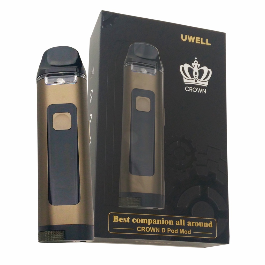 Jual Pod Vape Vapor Crown D Pod Mod Kit 35W 1100Mah Authentic By Uwell ...
