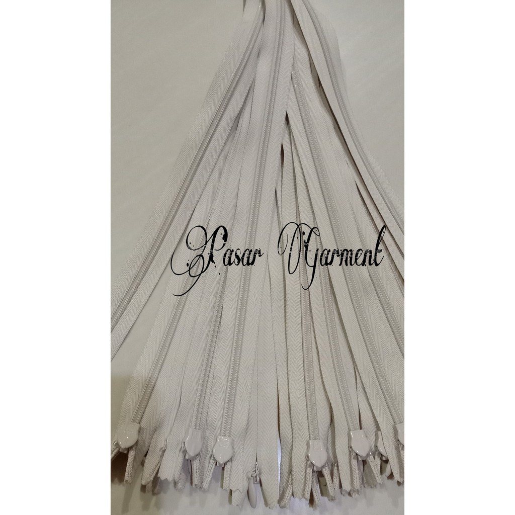 Jual Resleting Jepang YKK 14" warna coklat susu ( mau ngabisin stok ) | Shopee Indonesia