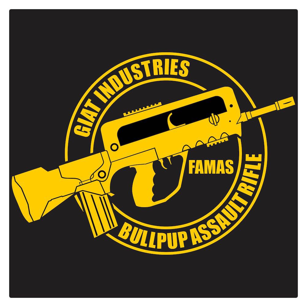 Jual FAMAS French Standard Rifle Cutting Sticker | Shopee Indonesia