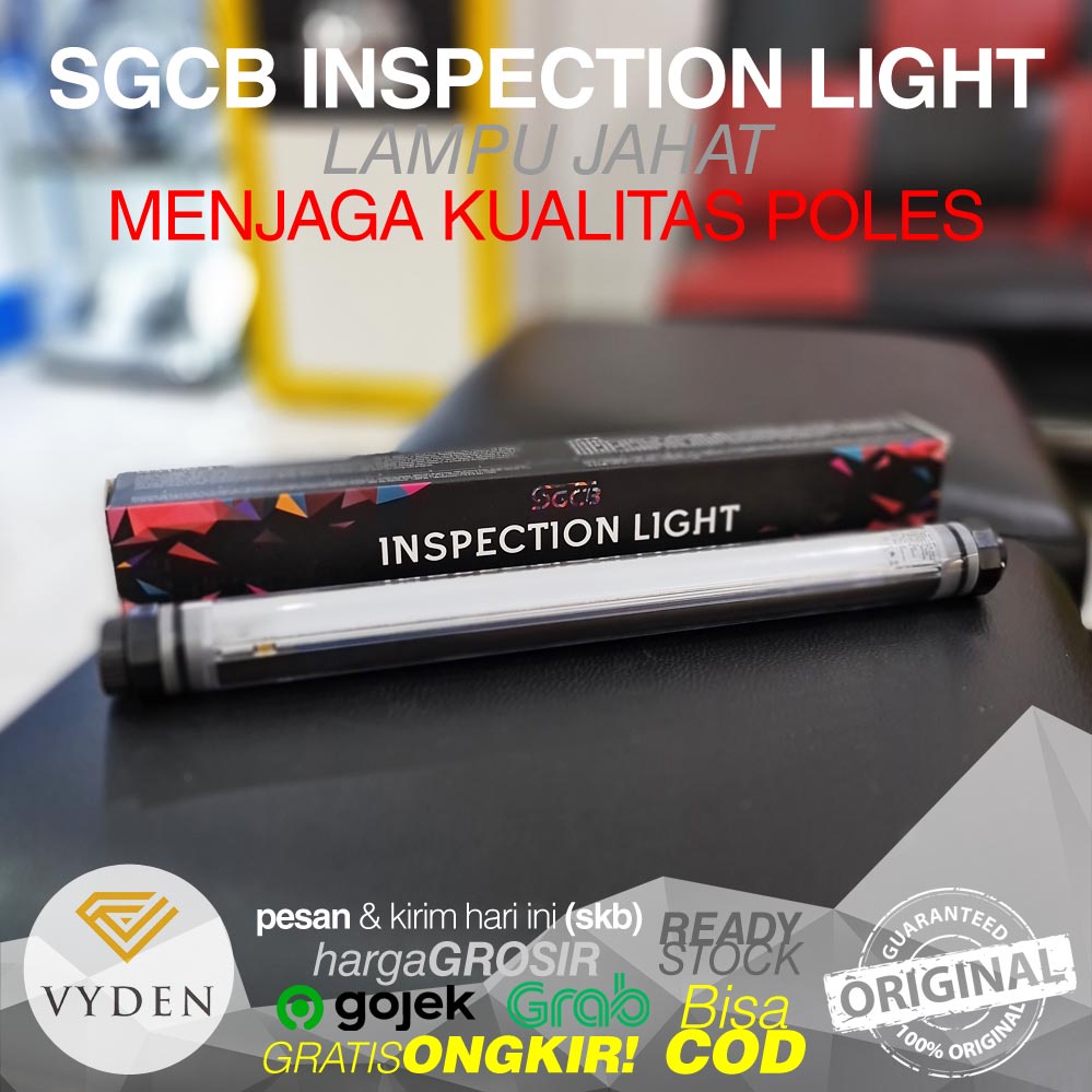 Jual SGCB Inspection Light Rechargeable Cordless Lampu Inspeksi Poles ...