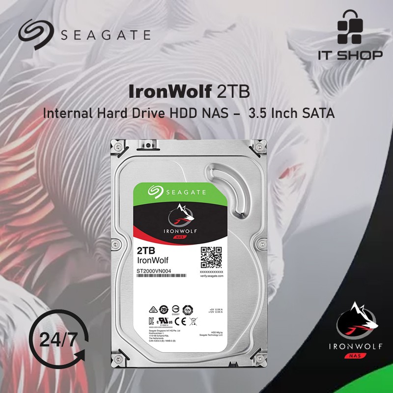 Jual Hard Disk Seagate Ironwolf NAS 2Tb MFI | Shopee Indonesia