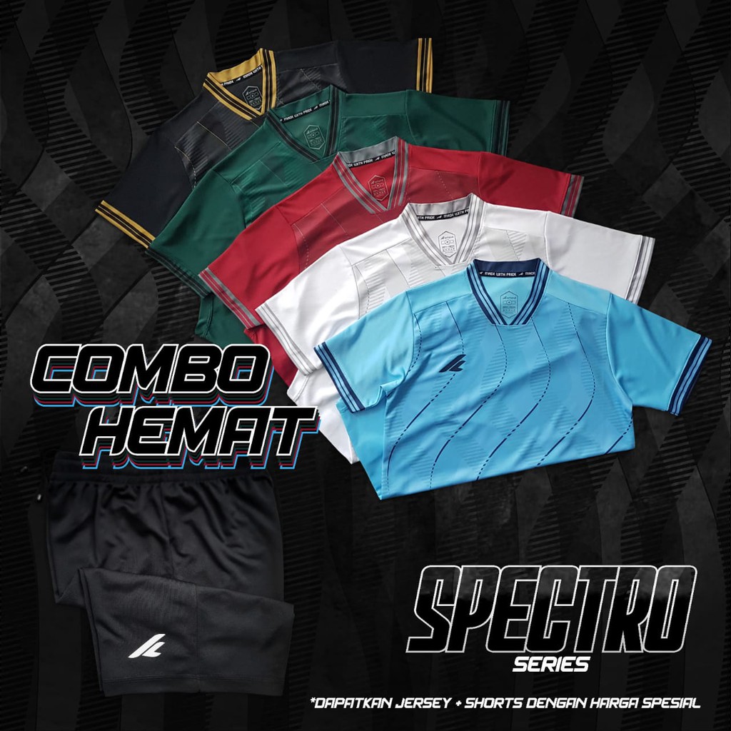 Jual Jersey Teamwear Artland SPECTRO Series for Futsal/Bola/Sport ...