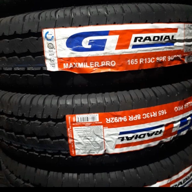 Jual Ban gajah tunggal GT maxmiler pro 165/r13 carry grandmax | Shopee ...
