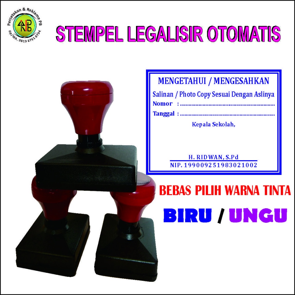 Jual CAP LEGALISIR / STEMPEL PENGESAHA / STEMPEL LEGALISIR / CAP IJAZAH | Shopee Indonesia