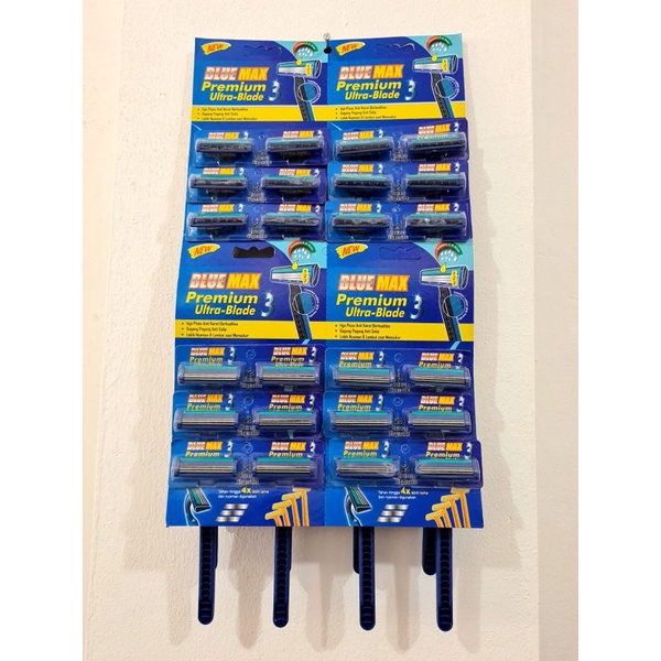 Jual Pisau Cukur Blue Max Premium Ultra-Blade 3 mata pisau | Shopee ...