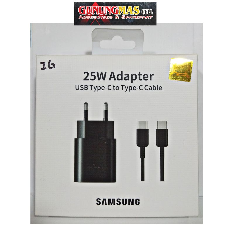 Jual Charger Samsung Type C 25w super Fast Charging Original | Shopee ...