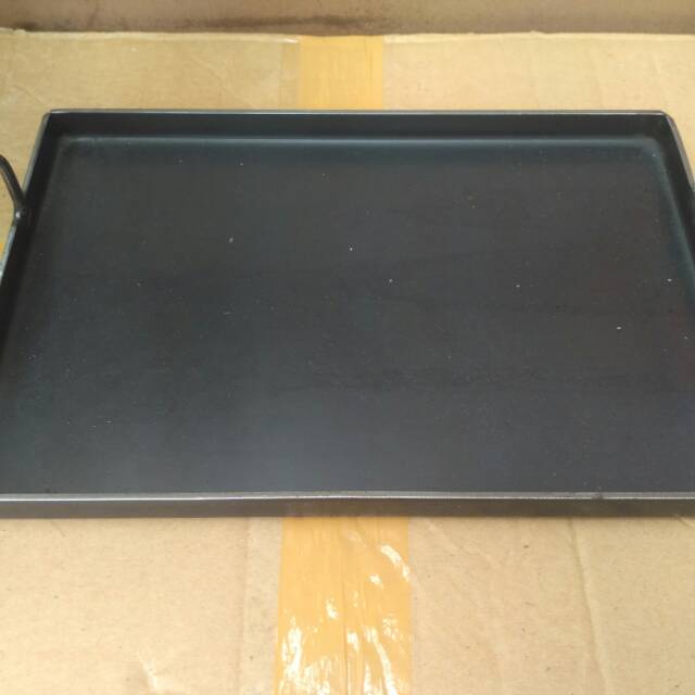 Jual PAN WAJAN ROTI BAKAR 30x20cm TEBAL 4MM FULL liss | Shopee Indonesia