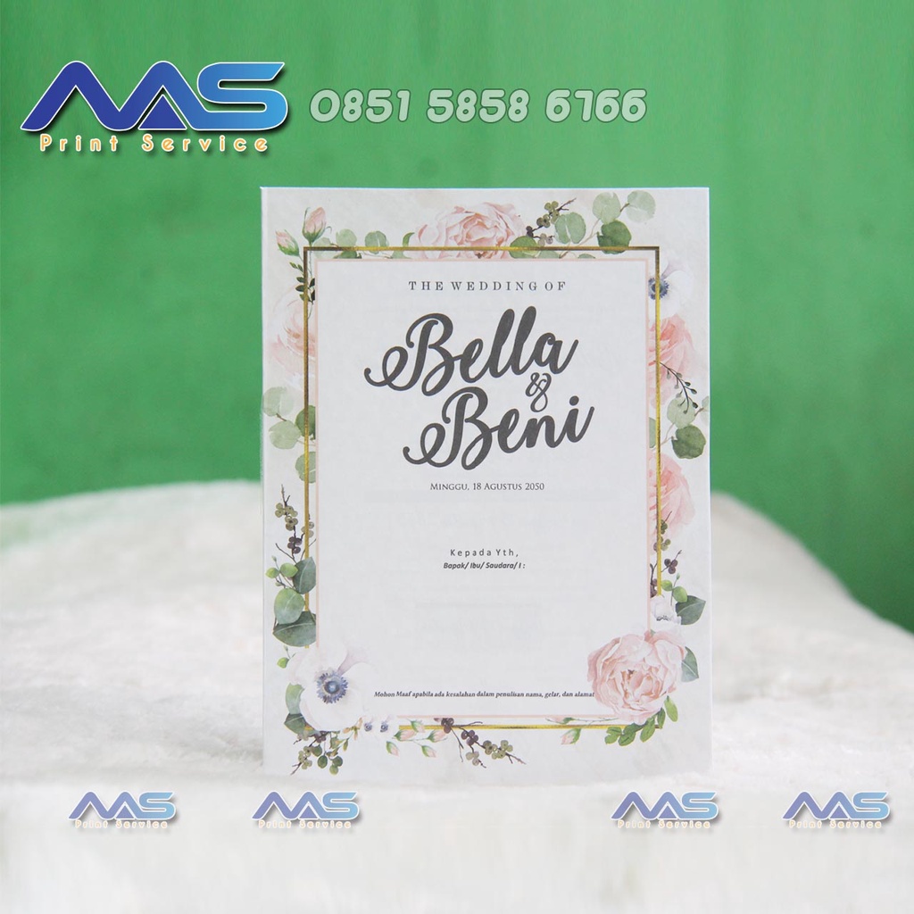 Jual Undangan Murah / Undangan / Wedding card | Shopee Indonesia