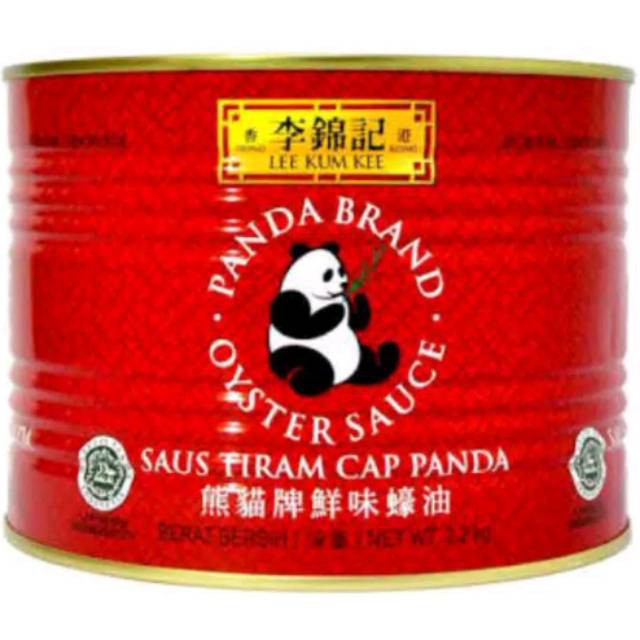 Jual LEE KUM KEE PANDA BRAND OYSTER SAUCE SAUS TIRAM CAP PANDA KALENG 2 ...