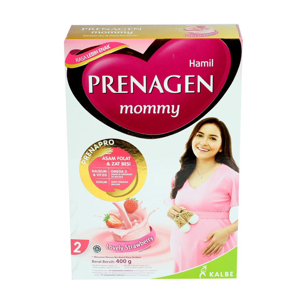 Jual Prenagen Mommy Susu Rasa Lovely Strawberry 360g | Shopee Indonesia
