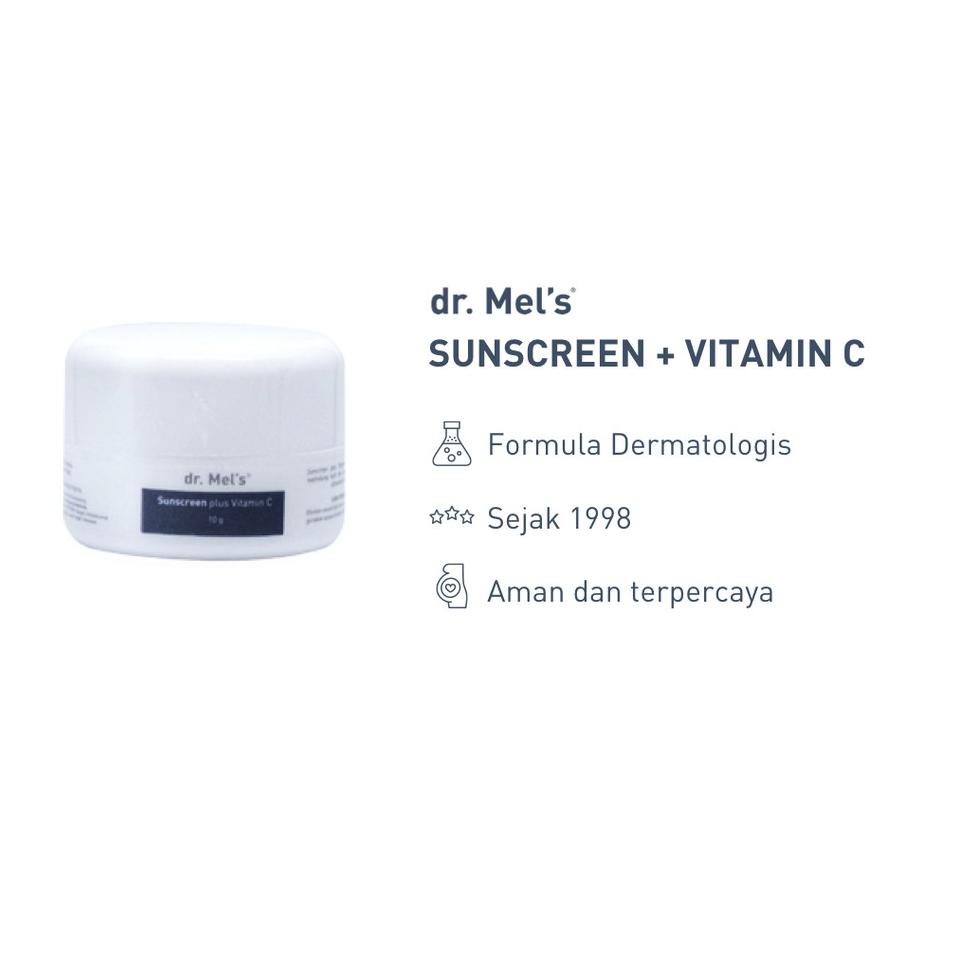 Jual ASV dr. Mel’s Sunscreen plus Vitamin C | Melania Clinic | Tabir ...