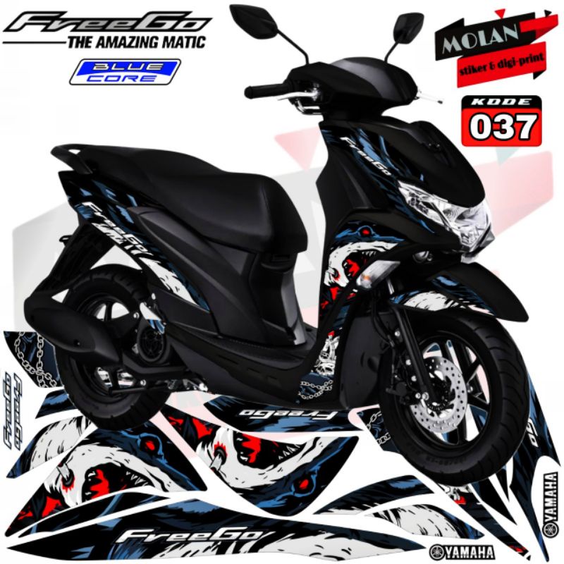 Jual Decal Sticker Striping Variasi Freego 125 Freego Old Freego Lama ...