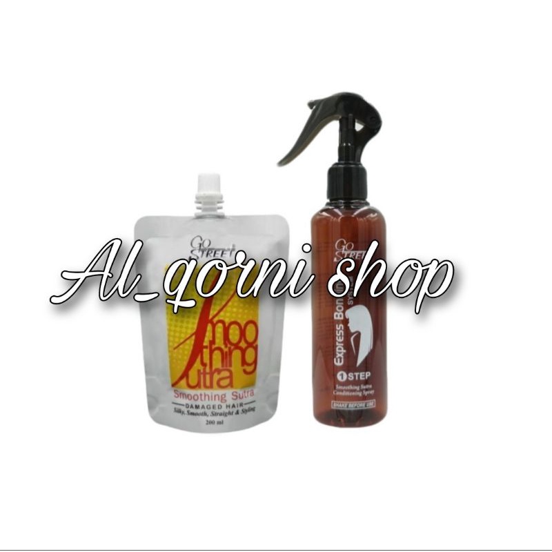 Jual Go Street / Gostreet Smoothing Sutra Keratin Paket Step1 200ml dan ...