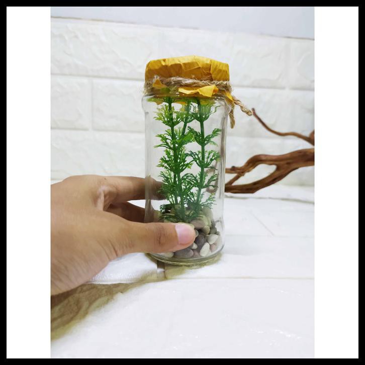 Jual PAJANGAN KACA HUTAN BAMBU HIASAN MINIATUR CANTIK HADIAH - BAMBU ...