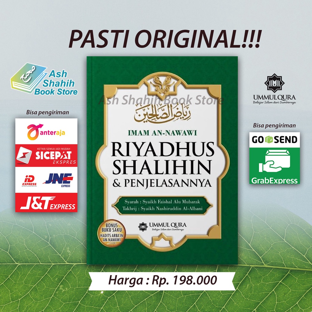 Jual Riyadhus Shalihin Dan Penjelasannya Original - Riyadus Shalihin - Riyadhush Shalihin - Imam ...