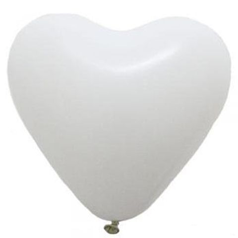 Jual Balon Latex Love Putih | Balon Love Putih isi 50 Pcs | Shopee ...