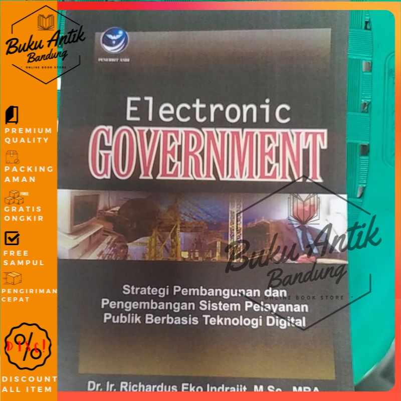 Jual Buku Electronic Government Richardus Eko Indrajit | Shopee Indonesia