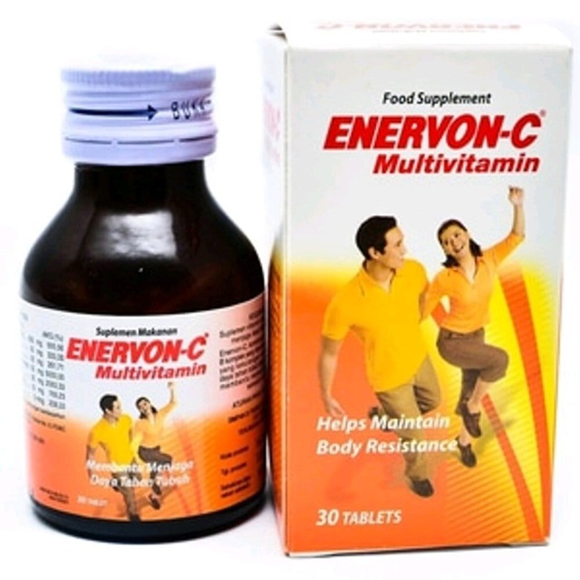 Jual Enervon C Multivitamin Terlengkap & Harga Terbaru Juni 2026 ...
