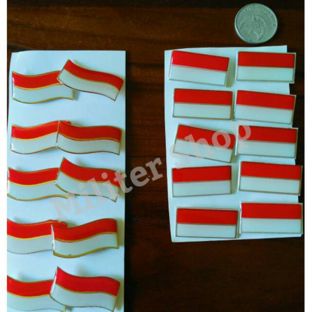 Jual Pin Bendera - Bendera Merah Putih - Paskibra - Pancasila - Upacara ...