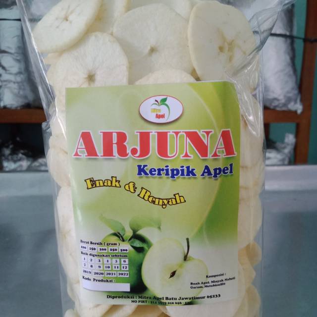 Jual Keripik / kripik buah apel oleh-oleh khas kota Malang ukuran 200gr ...