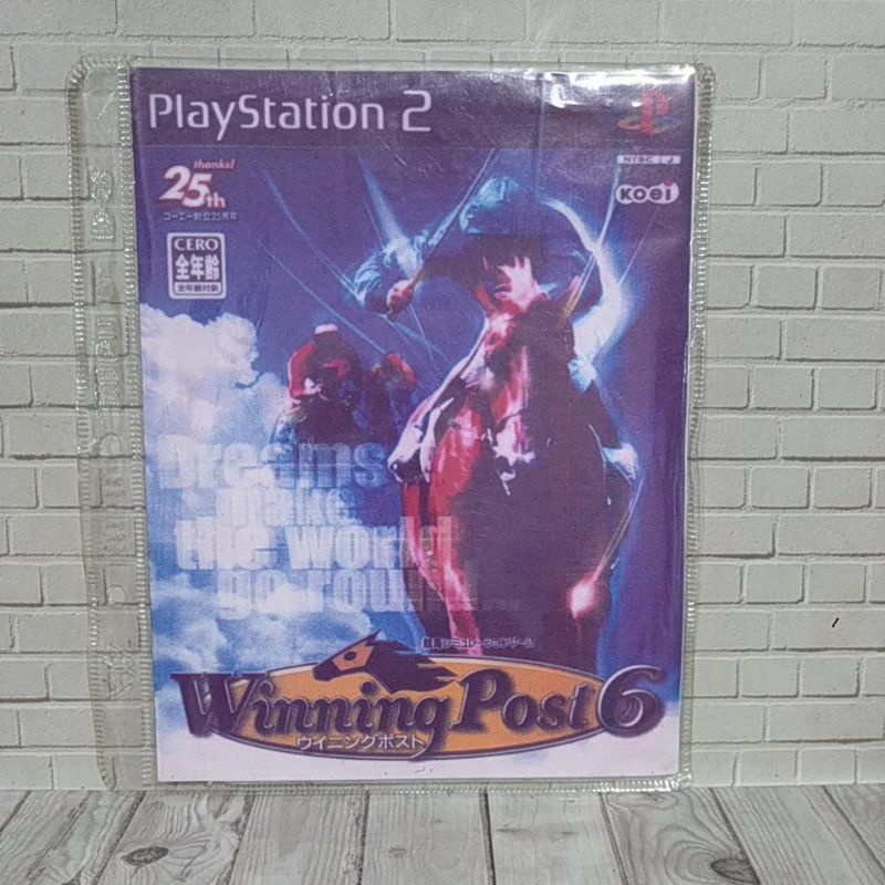 Jual CD DVD KASET ORIGINAL PS2 WINNING Post 6 Jpn Bahasa Jepang ...