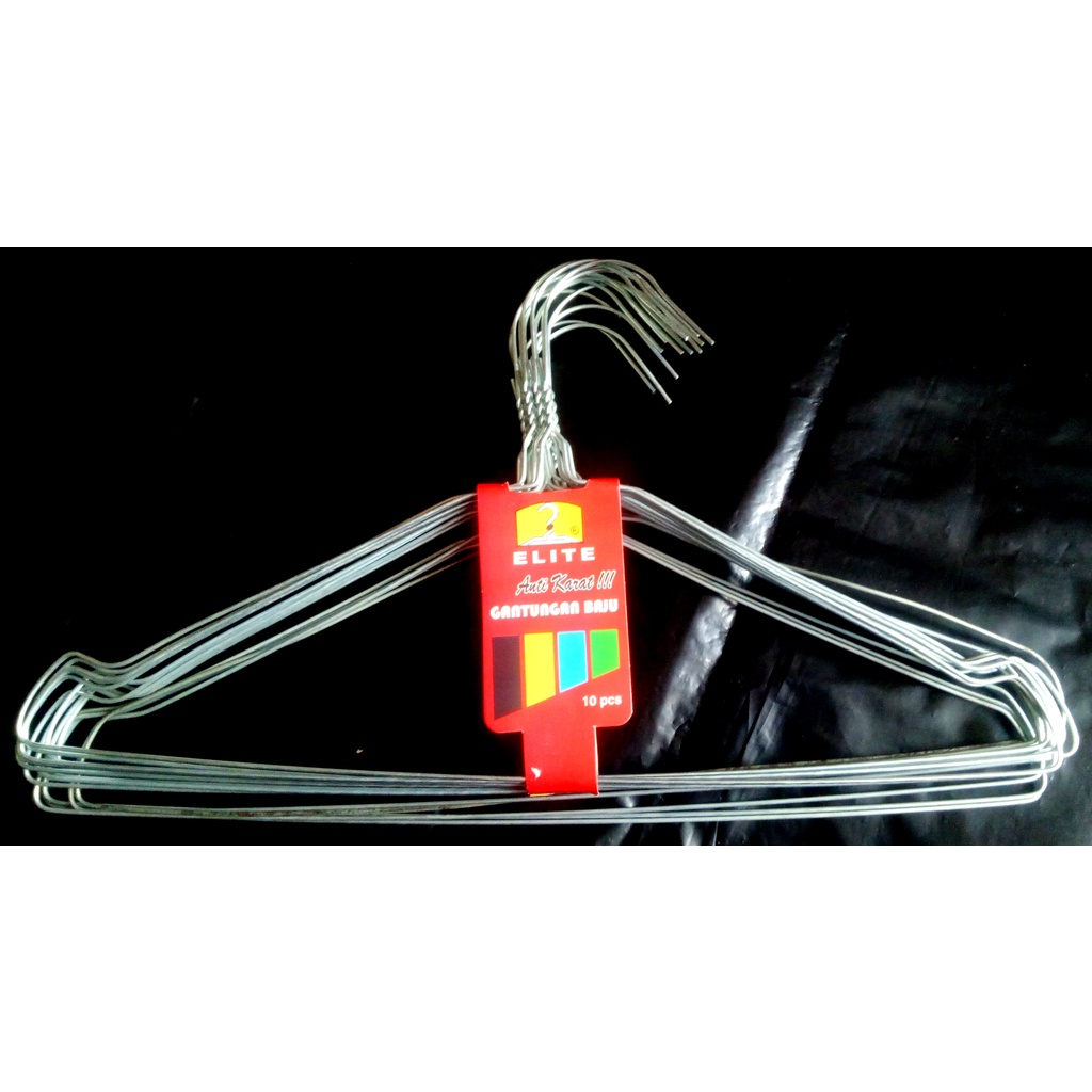 Jual 10 Pcs Hunger > Hanger > Gantungan Baju Anti karat > Hunger ...