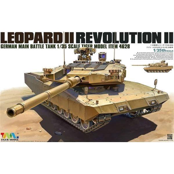 Jual Tool | Tiger Model 1/35 Leopard 2 Revolution 2 | Shopee Indonesia