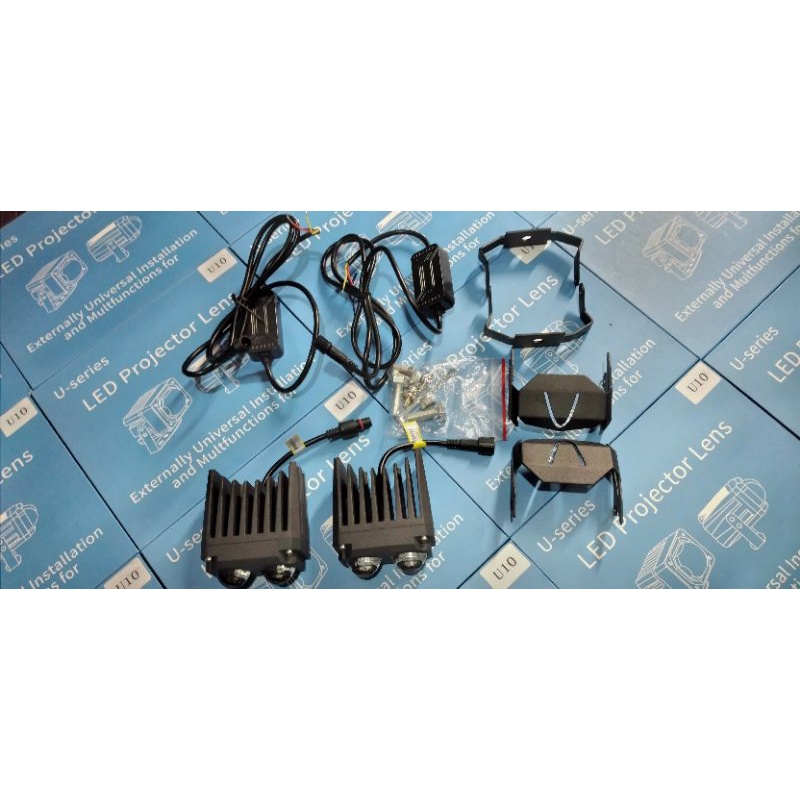 Jual MINI PROJIE MT27 OR MT26 SINAR PUTIH KUNING LASER GUN LAMPU KABUT ...