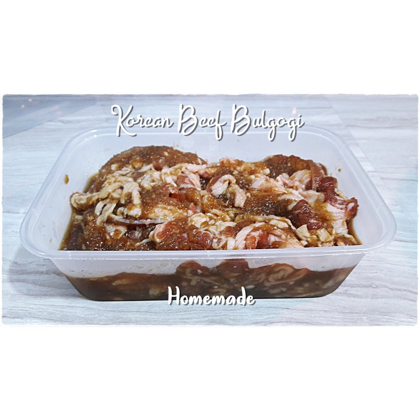 Jual Frozen Food Korean Bulgogi Homemade 100% US Beef 500gr | Shopee ...