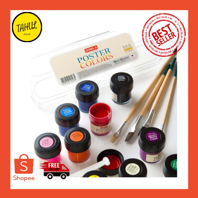 Jual CAT POSTER DONG-A / CAT POSTER / CAT WARNA / CAT AIR / CAT LUKIS ...