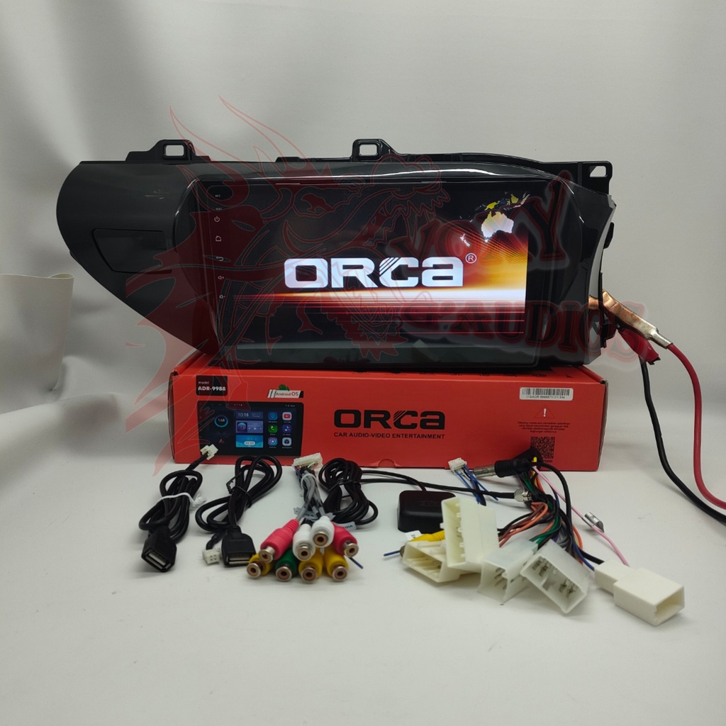 Jual Head Unit Android Orca Eco Toyota Hilux 2016-2020 2GB-16GB 10 inch ...