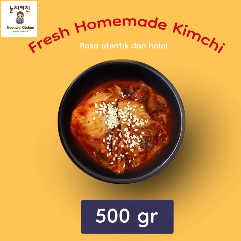 Jual Kimchi Korea Halal 500 gram | Baechu Kimchi (Kimchi Sawi Putih ...