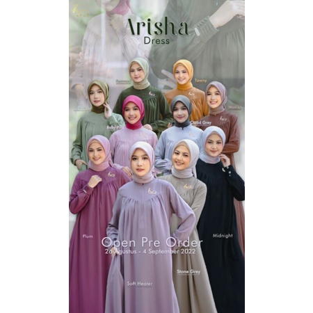 Jual open PO ARISHA DRESS BY HAYME (DRESS DAN BERGO) | Shopee Indonesia