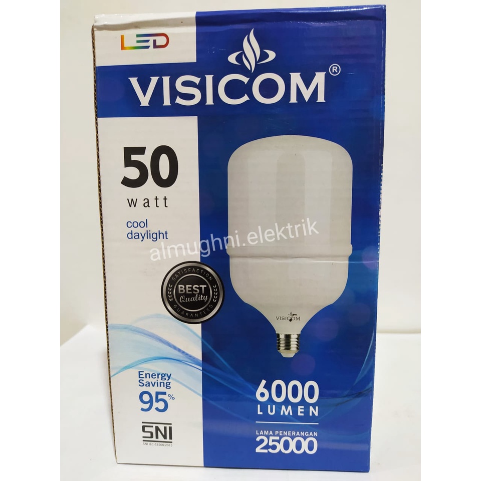 Jual LAMPU LED VISICOM 50 W /LAMPU LED HEMAT ENERGI VISICOM 50 W /led visicom 50 w | Shopee ...