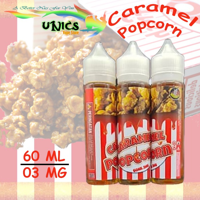 Jual Liquid Vape Freebase - Caramel Popcorn by Screaming Inc - Likuid ...
