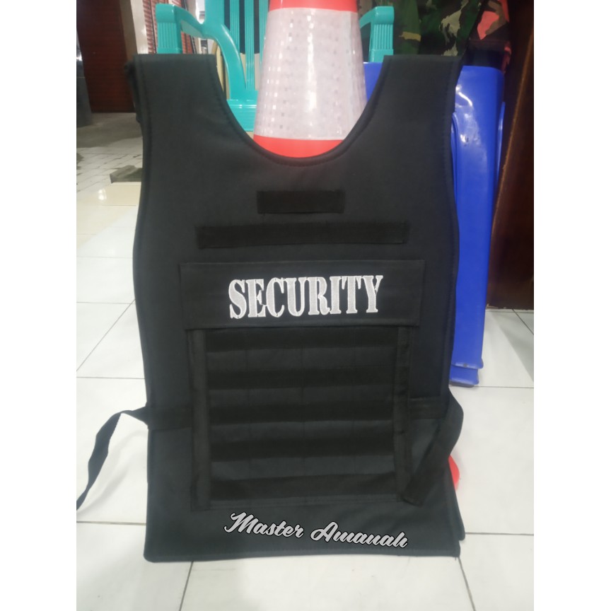 Jual Rompi Serbu Rompi Security Hitam Rompi Security Tebal Rompi Satpam ...
