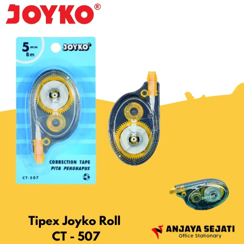 Jual Tipex Roll Joyko CT - 507 | Tipex Kertas | Perlusin (isi 12pcs ...