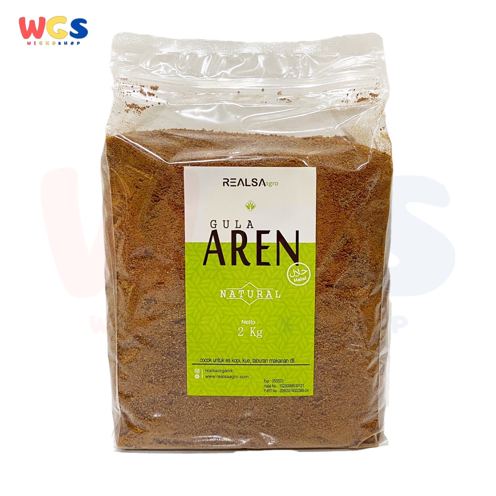 Jual Realsa Organic Arenga Palm Sugar Natural 2kg - Gula Aren Arenga ...