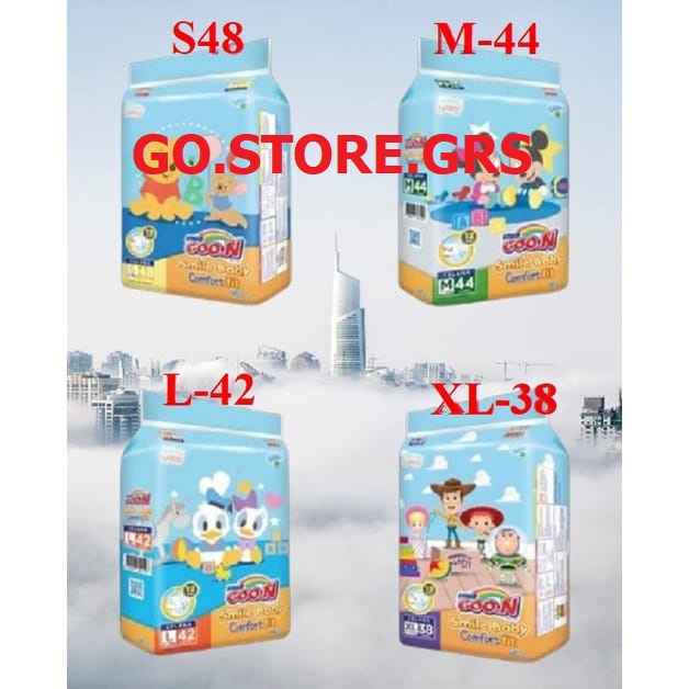 Jual Goon Smile Baby Comfort Fit ( S48, M44, L42, XL38, XXL24) dan Twinpack Kemasan Kecil) Pants ...