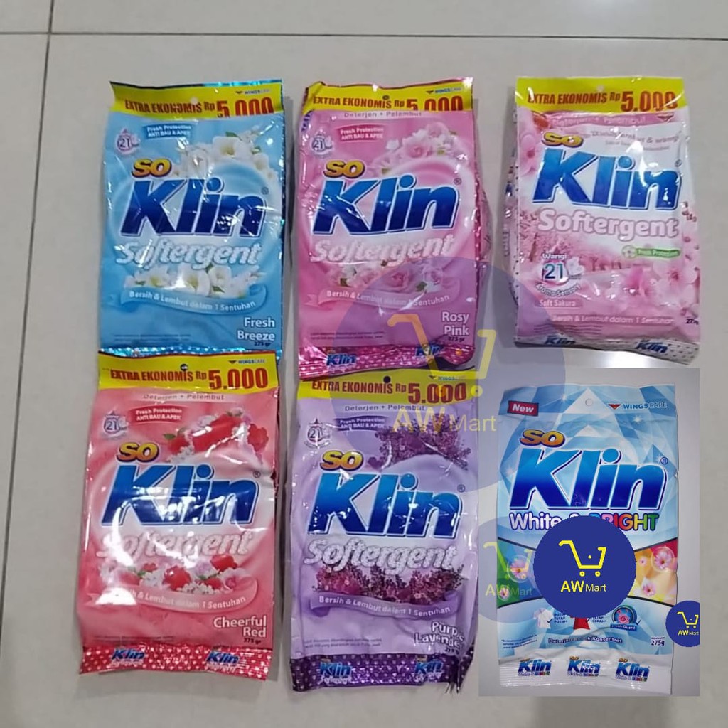 Jual Deterjen Soklin Bubuk 245gr (DARI PABRIK LANGSUNG) Detergen | Shopee Indonesia