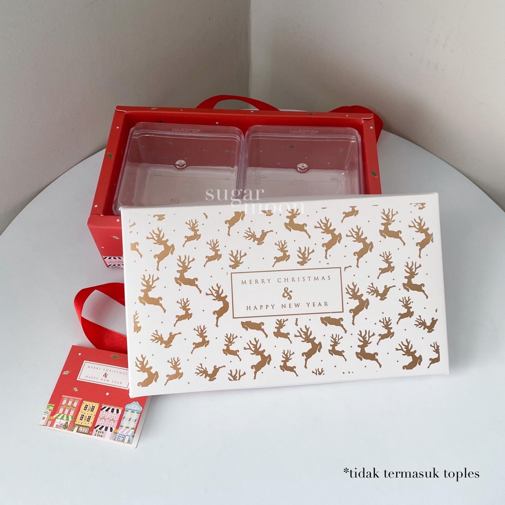Jual Noel Box - Kotak Christmas Xmas Natal Dus Packaging Cake Kue ...