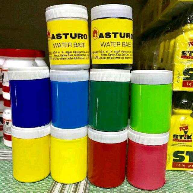 Jual Cat poster asturo besar / cat asturo waterbased / cat air asturo ...