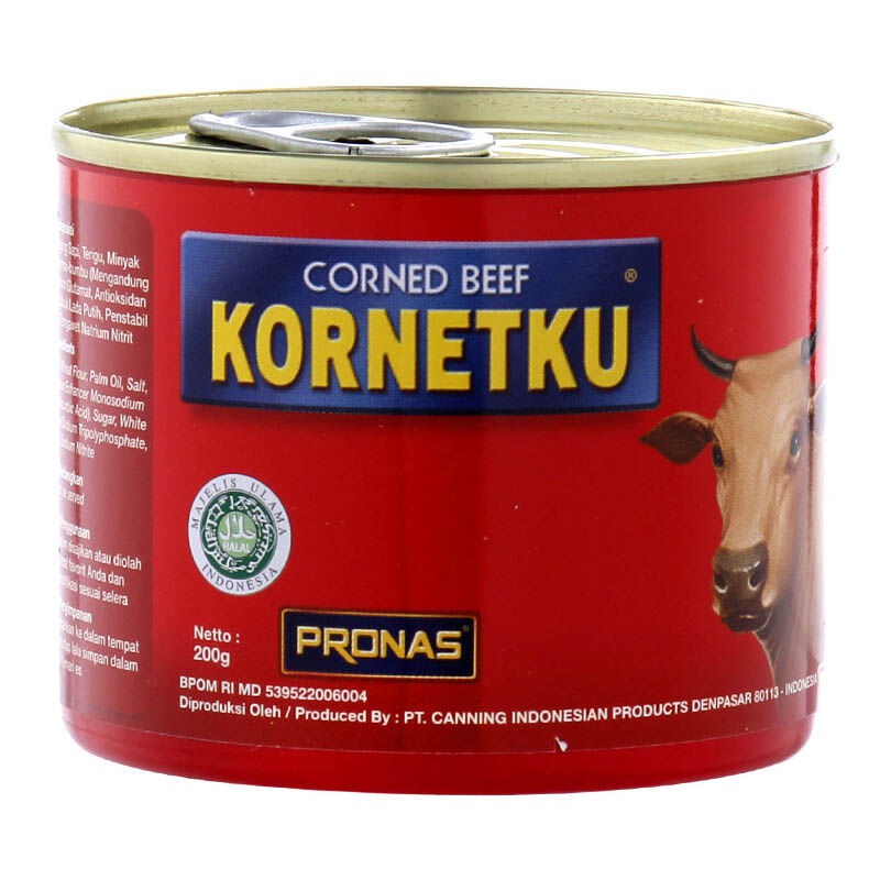 Jual PRONAS KORNETKU CORNET BEEF 200 GR | Shopee Indonesia