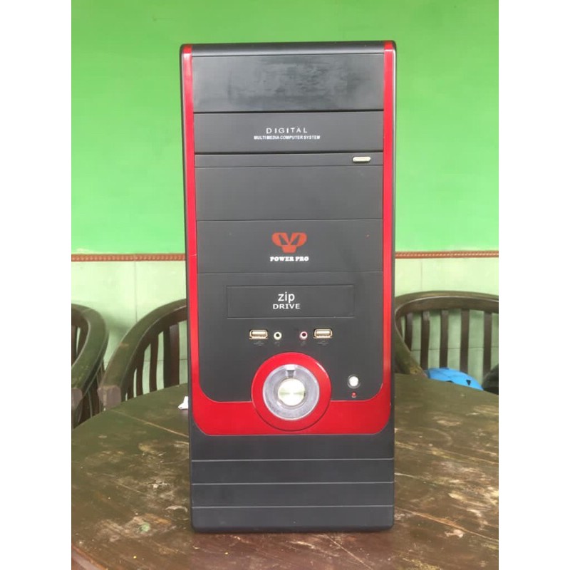 Jual Casing komputer Power Pro Transparan+Psu+Kipas+Cd room dll ...