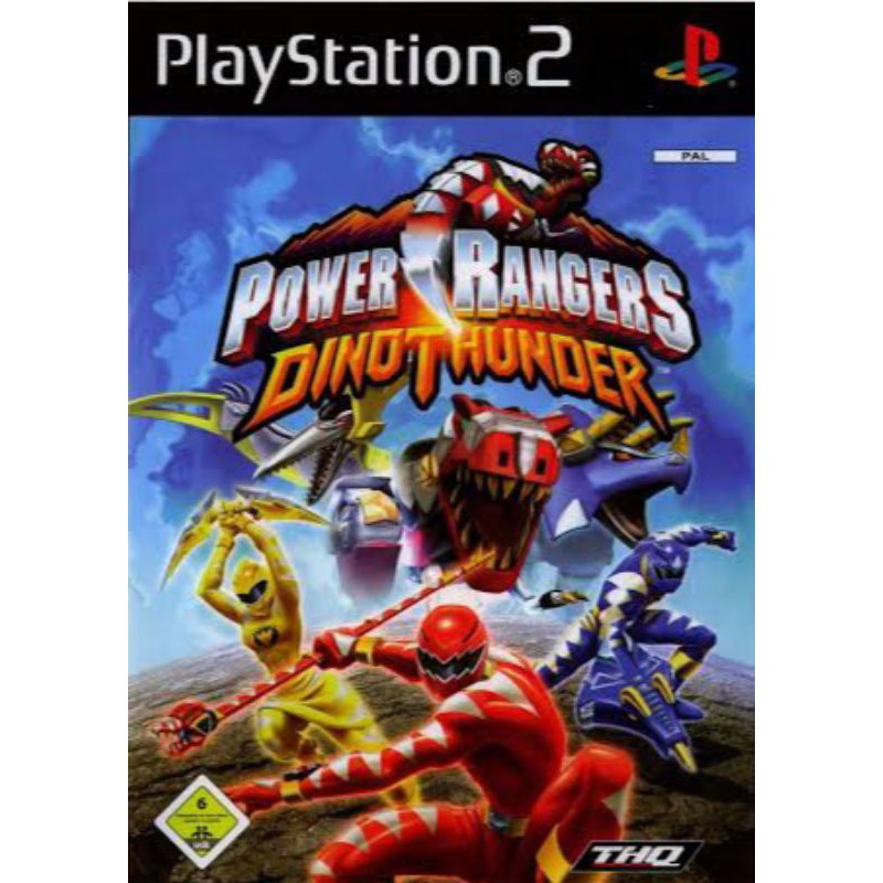 Jual Kaset PS2 Game Power Rangers Dino Thunder | Shopee Indonesia