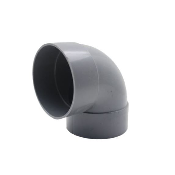 Jual Elbow 3" 3 inch 90 derajat PVC pipa Knee knie Keni siku L ada pilihan D tipis atau AW tebal ...