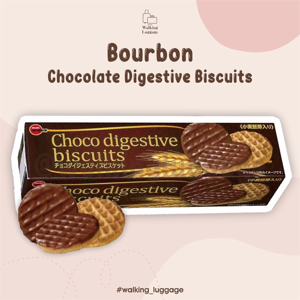 Jual Bourbon Chocolate Digestive Biscuits | Biscuit Choco Japan ...