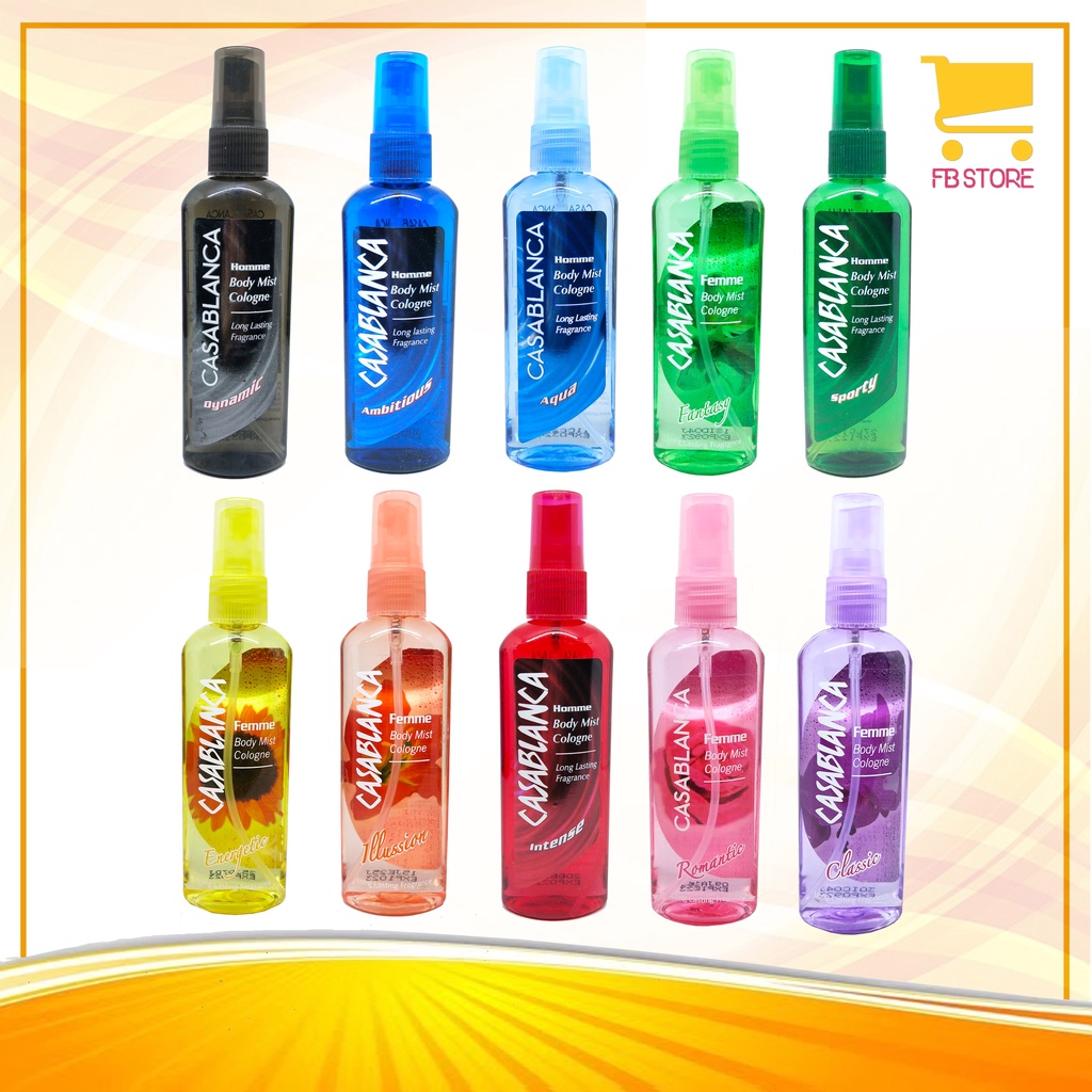 Jual Casablanca Body Mist Cologne 100ml | Shopee Indonesia