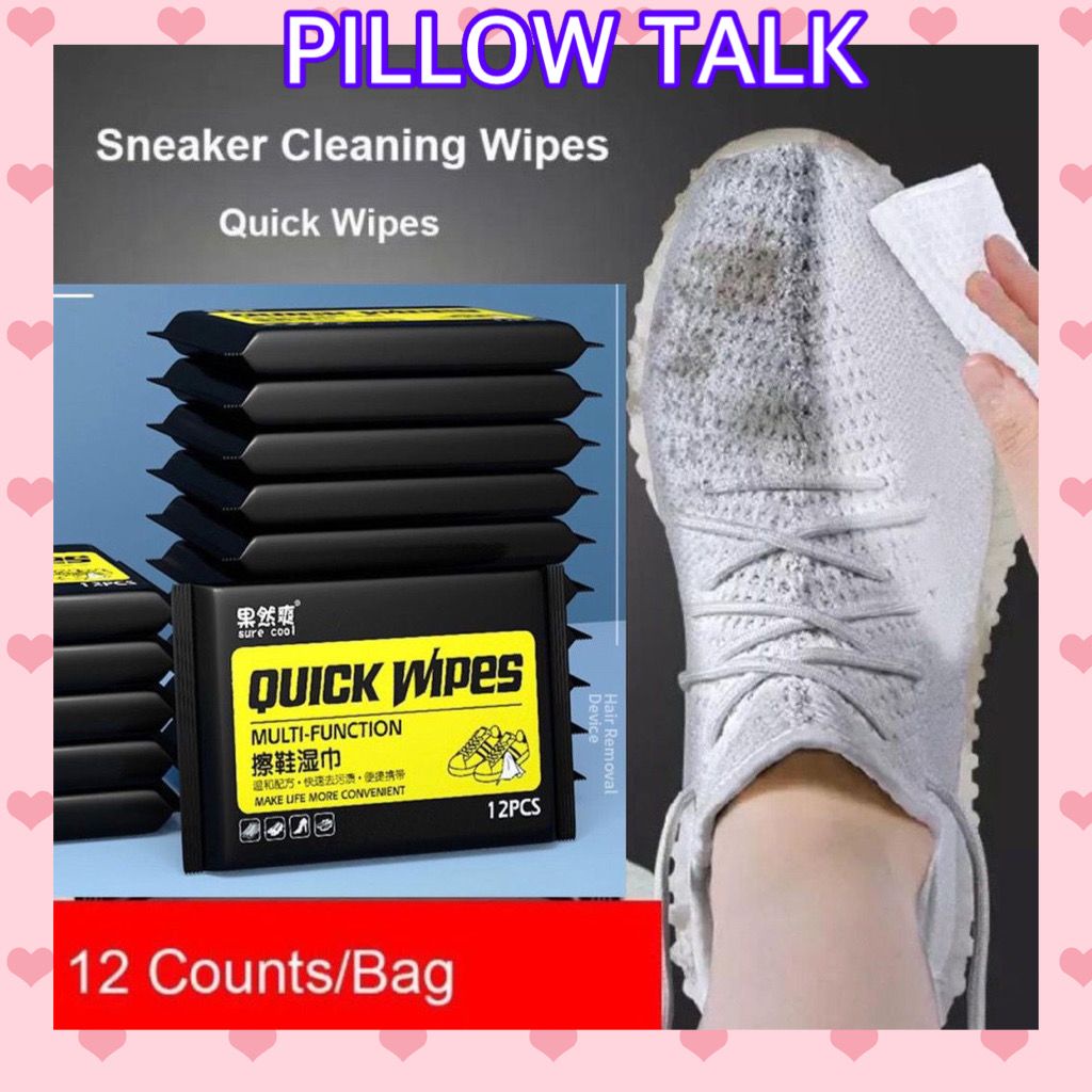 Jual PTN014 Tissue Shoe Wet Wipes , Tisu Pembersih Sepatu Isi 12 Lembar ...