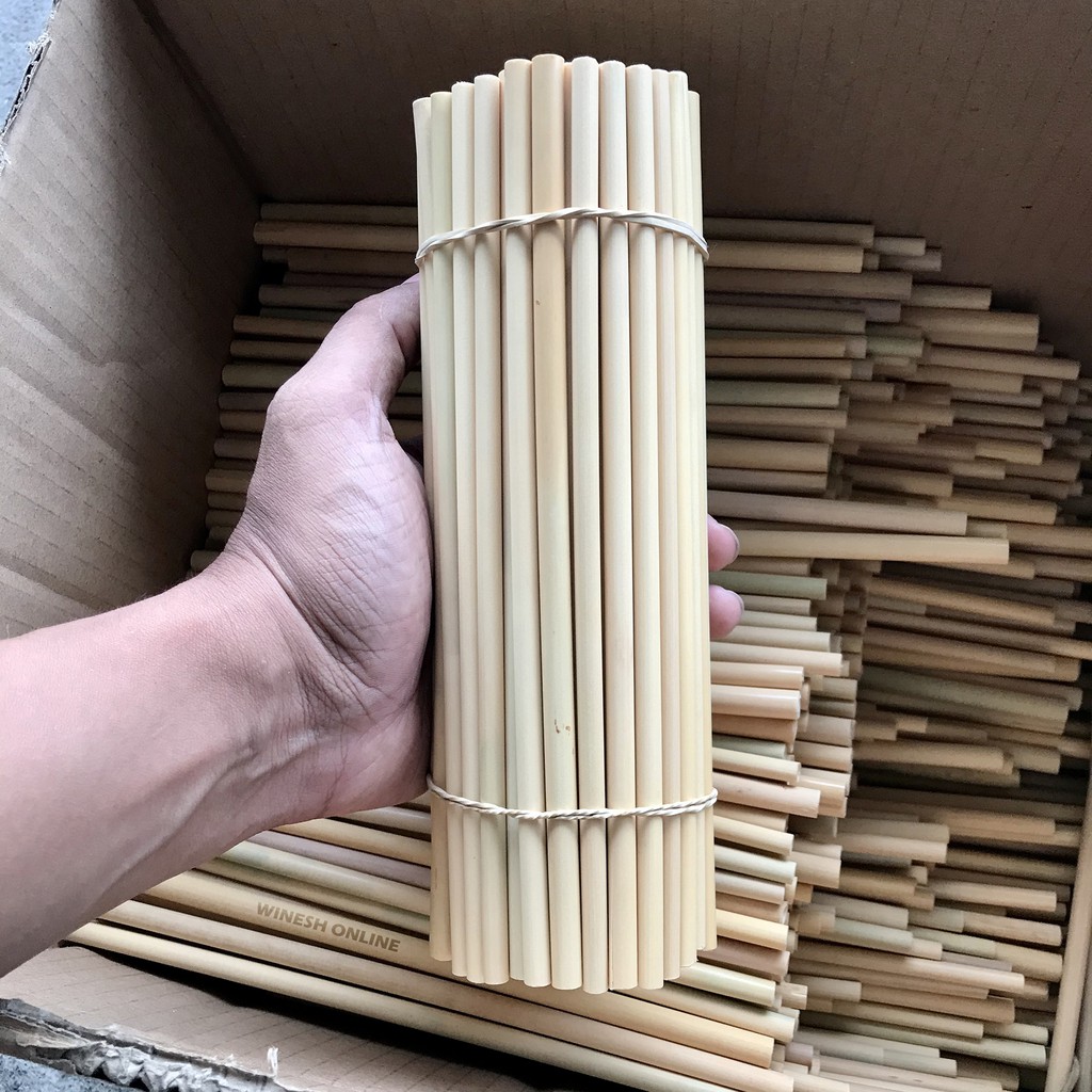 Jual Sedotan Bambu 3 Ukuran / Bamboo Straw | Shopee Indonesia
